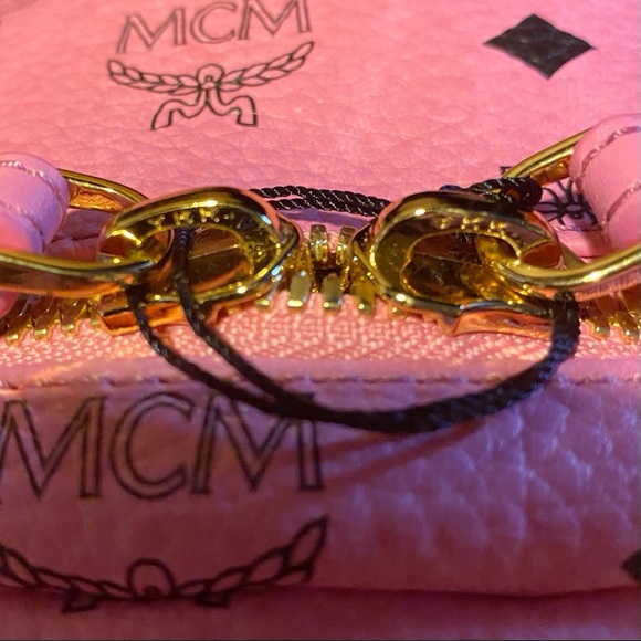 MCM | Bags | Mcm Medium Stark Side Stud Backpack Pink Nwt | Poshmark